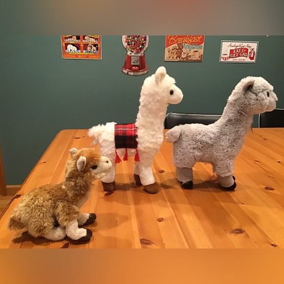 Toys | Alpaca Family Plush Lot Of 3 Aurora Miyoni Save Our Space | Poshmark